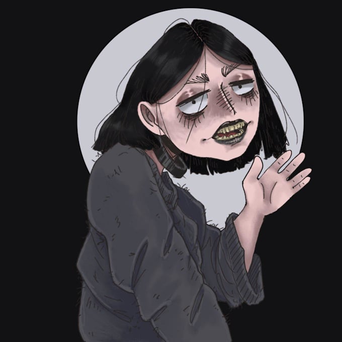 how to draw creepy figures