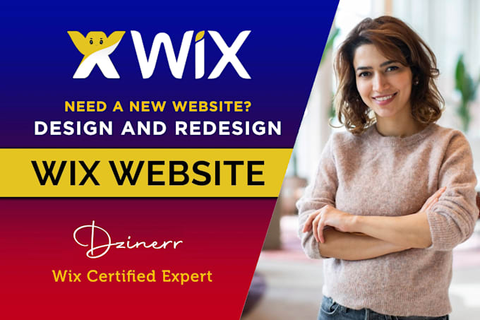 Create a professional wix website design and redesign wix website by D ...