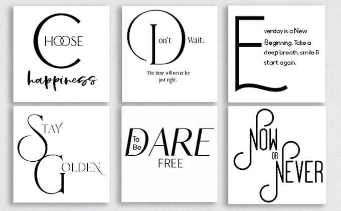 Create unique instagram quotes by Meadowarts | Fiverr