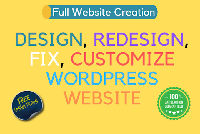 Wordpress redesign or design a clean and modern website by Techstarovi ...