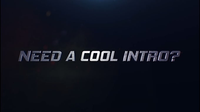 Create a unique intro and outro by Realfaris98 | Fiverr