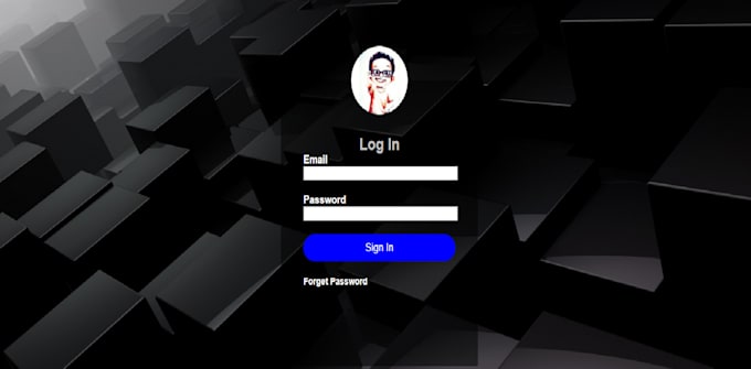 Develop a login page using html5 and css by Chebbi_develop | Fiverr