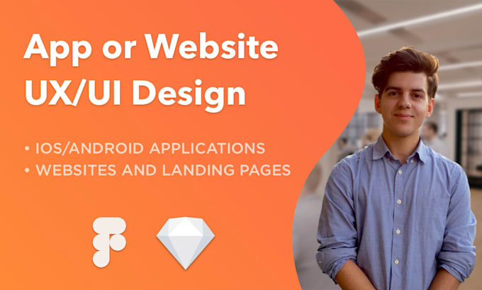 Design the best ux ui for your app or website by Ozrenkosi | Fiverr