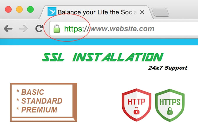 Provide ssl certificate on your webserver by Smmretail | Fiverr