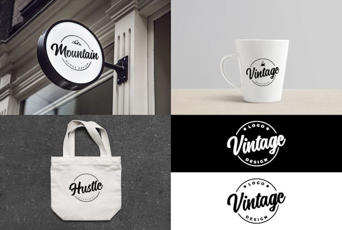 Design custom handwritten badge logo by Trill_design | Fiverr