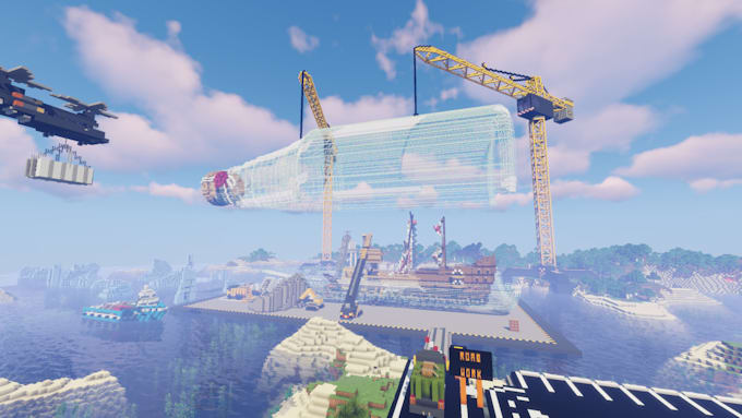 Build anything you want in minecraft by Dylanloew | Fiverr