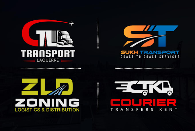 Logistics Logo Samples Modern, Professional, Transport And Logistics