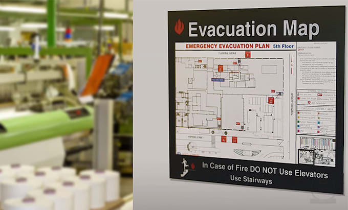 Design emergency evacuation, egress plans by Designerworld24 | Fiverr