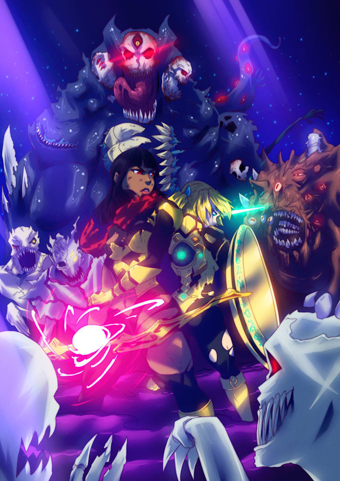 Do coloring comics manga fanart by Ar_ua_coloring | Fiverr