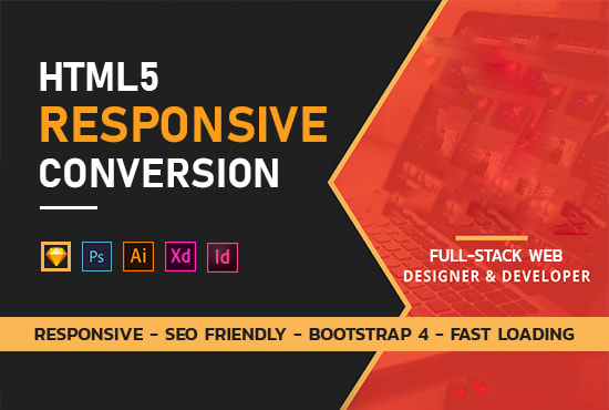 Convert psd, xd, sketch to html responsive by Anika_bushra | Fiverr Convert psd, xd, sketch to html responsive by Anika_bushra | Fiverr