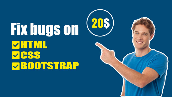 Do Any Html Css Bug Fixing Or Add New Features By Splendad Fiverr