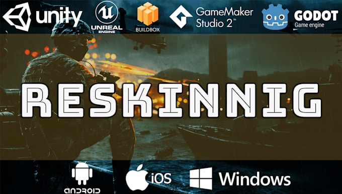 Reskin your unity game by Iamsarahmirza | Fiverr