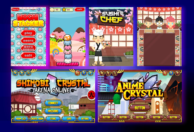 Design you professional and high quality game ui screens by Pzuh88 | Fiverr