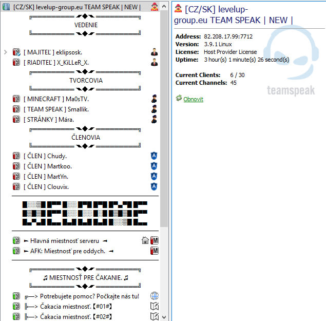 Make team speak server by Smallik_ | Fiverr