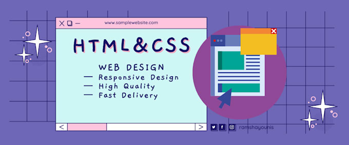 Design html css based website for you by Ramsha_younis | Fiverr