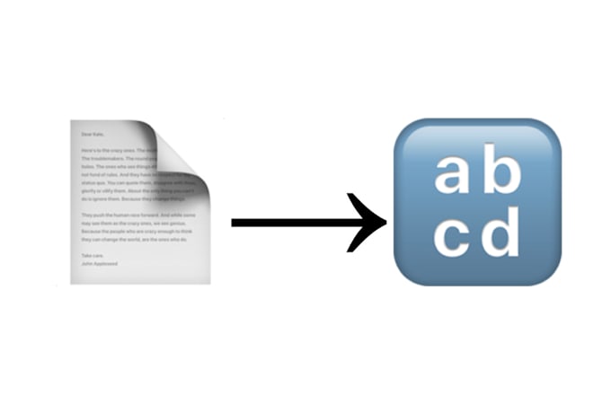 Create a ocr of pdf, images and convert to plain text, word, excel or ...