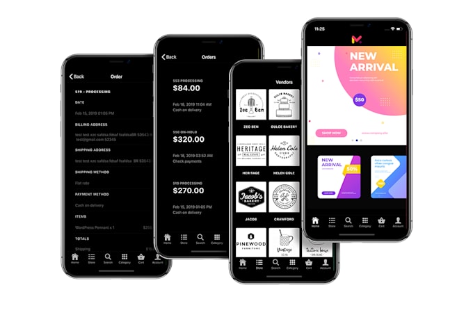 Create E Commence Multi Vendor Marketplace Mobile App By Harisarshad1 Fiverr