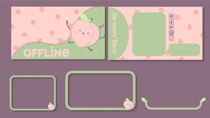 Create a twitch layout for your channel by Kmydesign | Fiverr