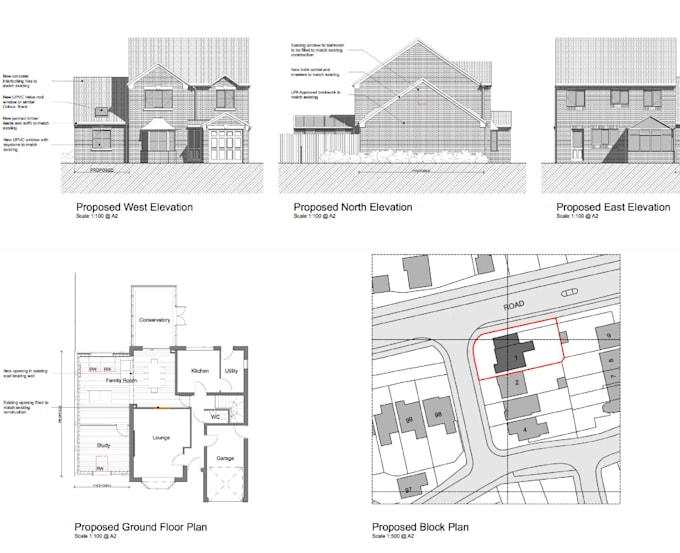 Provide drawings for ready for planning permission by Jordhaux | Fiverr