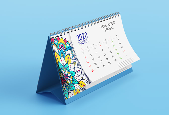 Design modern minimalist calendar custom by Rian31 | Fiverr