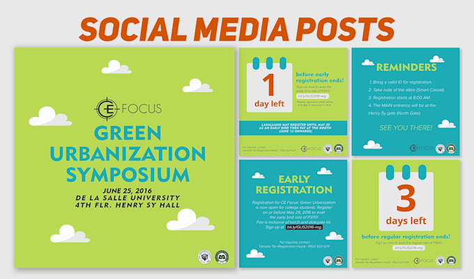 Attractive modern social media posts by Designbyadj | Fiverr