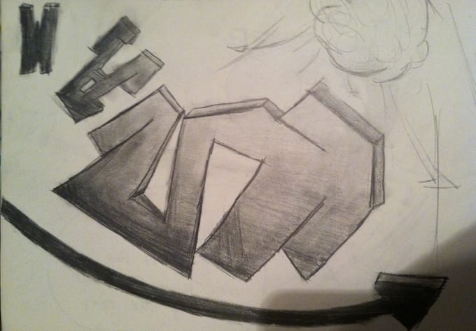 Draw your name in graffiti letters by Sam32123 | Fiverr