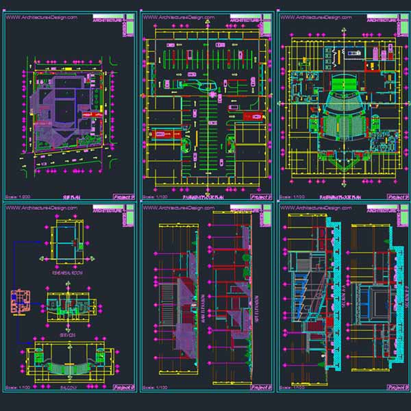 Make an architectural drawing in autocad by Leo_star055 | Fiverr