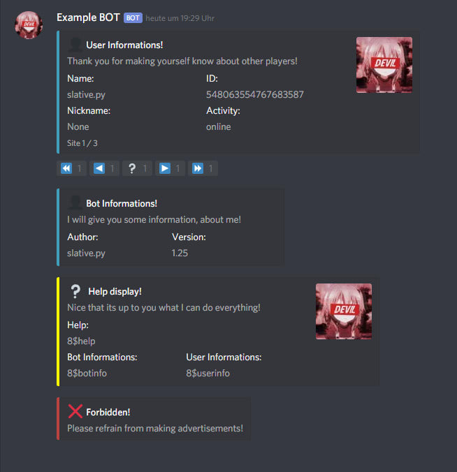 Coding a discord bot with python by Slative | Fiverr