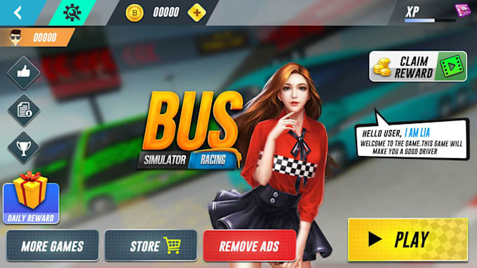 Design modern ui,gui for pc and mobile games by Qonceptstudio | Fiverr
