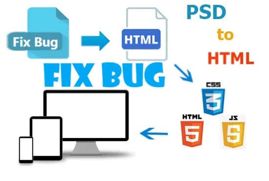 Fix bug in your website or landing page by Subarna_sabirah | Fiverr