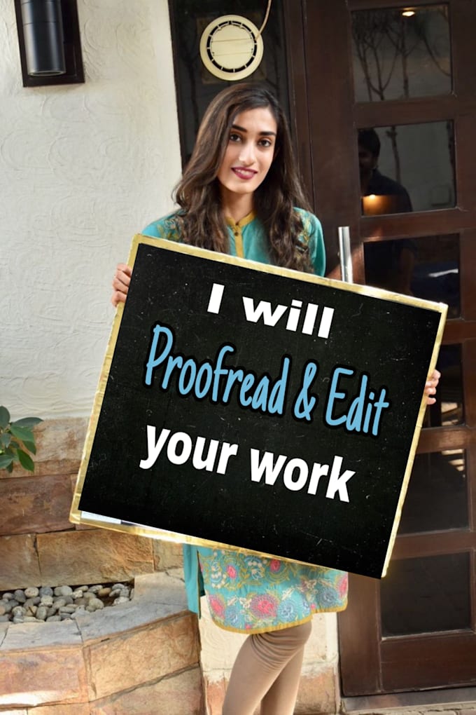 Proofread, edit, and rewrite your work by Ramsha1028 | Fiverr