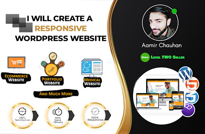 Develop a responsive attractive wordpress website for your brand by ...