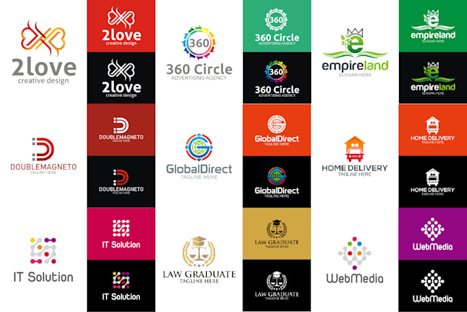 Give ultimate bundle 790 logo template ready to be edited by Rumangsamu ...