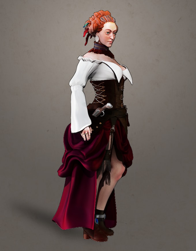Create 3d Character Models By Songiesworld Fiverr 