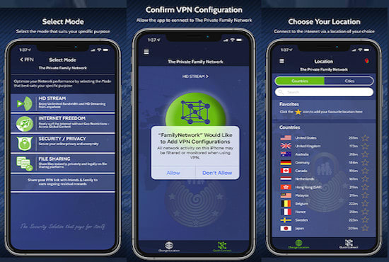 Develop virtual private network app by Mubashermurtaza | Fiverr