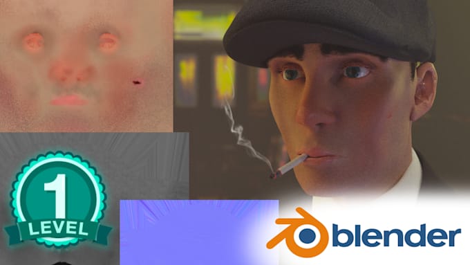 Uv unwrap and professionally texture your 3d model by The3dfella | Fiverr