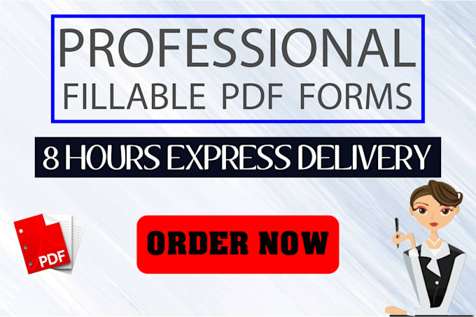 Create fillable pdf form or design your pdf form by Stoned_graphics ...