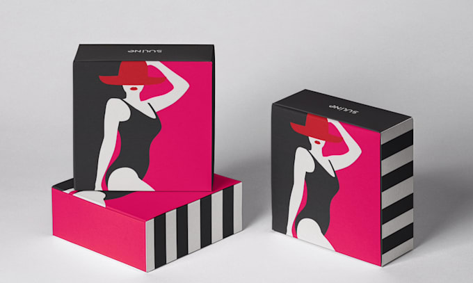 A simple and beautiful box by Packaginggraph | Fiverr