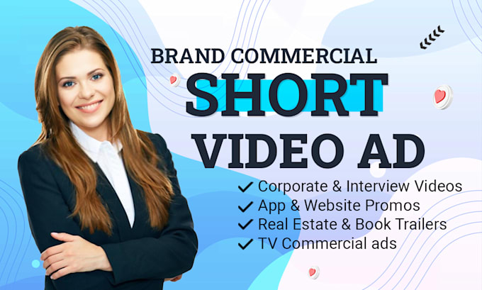 Create a custom brand commercial video ad by Unaib123 | Fiverr