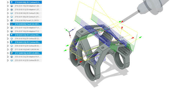Programming parts on g codes for 3 and 5 axis machines by Tcvlad | Fiverr