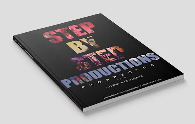 Design prospectus, brochure, magazine, book cover, menu card by Oskhan ...