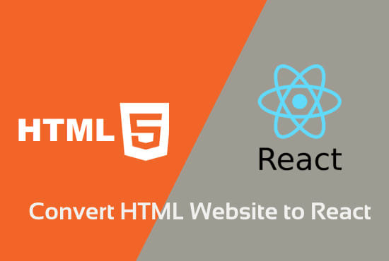 Convert html website to responsive scaleable react web app by Emon535 | Fiverr