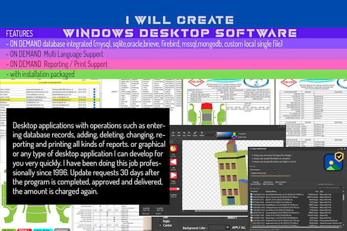 Create windows desktop software by Funlearnfun | Fiverr
