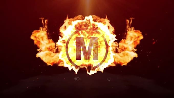 Fire explosion logo reveal by Bitbeess | Fiverr