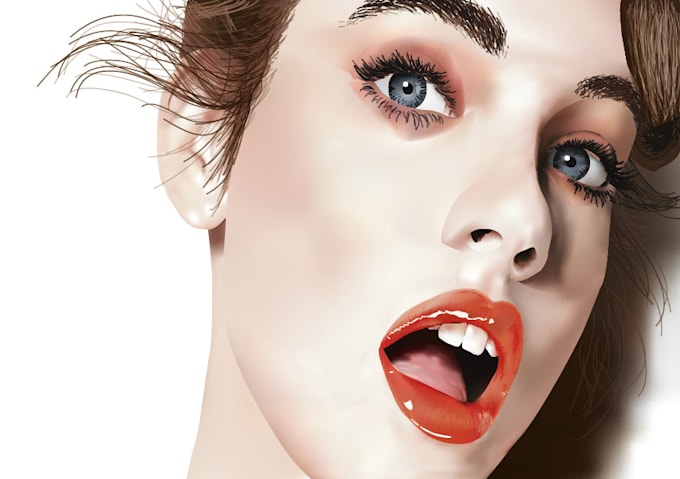Do an illustration of your face in y style by James_arts95 | Fiverr