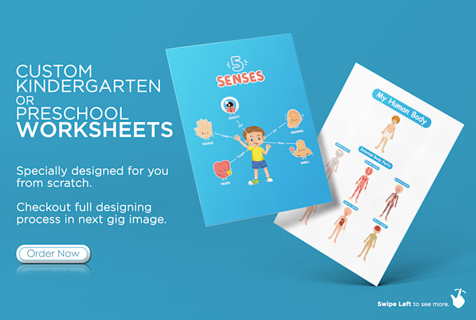 Design custom kids worksheets, activity books and puzzles by Danyalkha9 ...