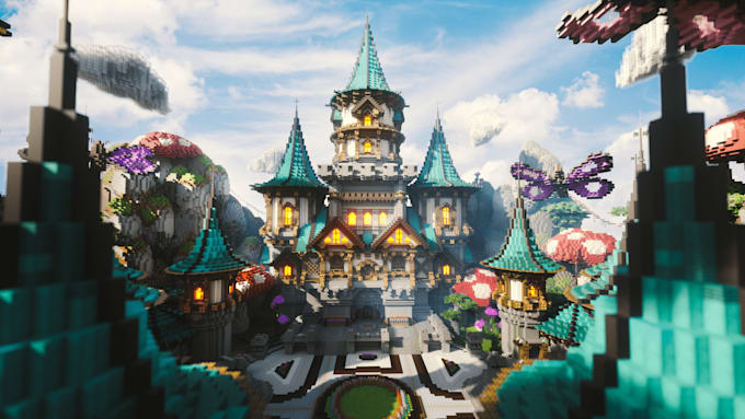 Build you anything in minecraft as a professional builder by Xcl_mc ...