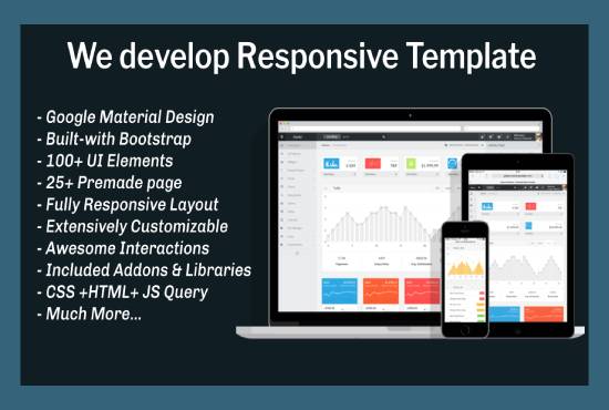 Develop professional html css and bootstrap theme by Maryamfatima00 ...