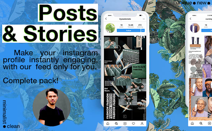 Create new engaging instagram post and story for you by Sujihantoro ...