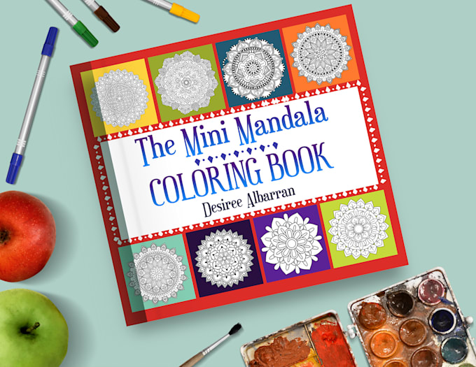 Create an amazing coloring book cover by Desireealbarran | Fiverr